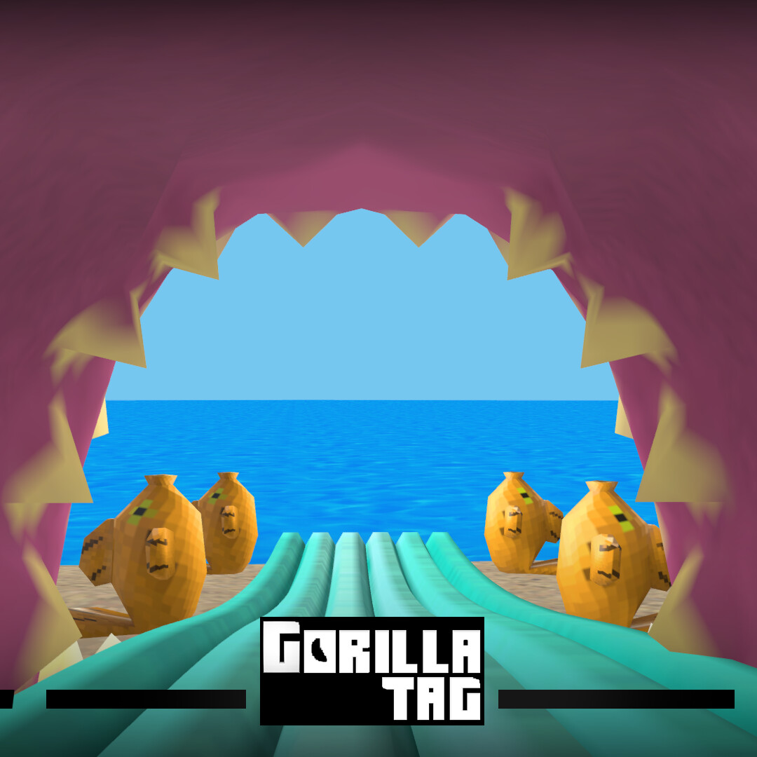 ArtStation - Gorilla Tag Summer Shark Slide