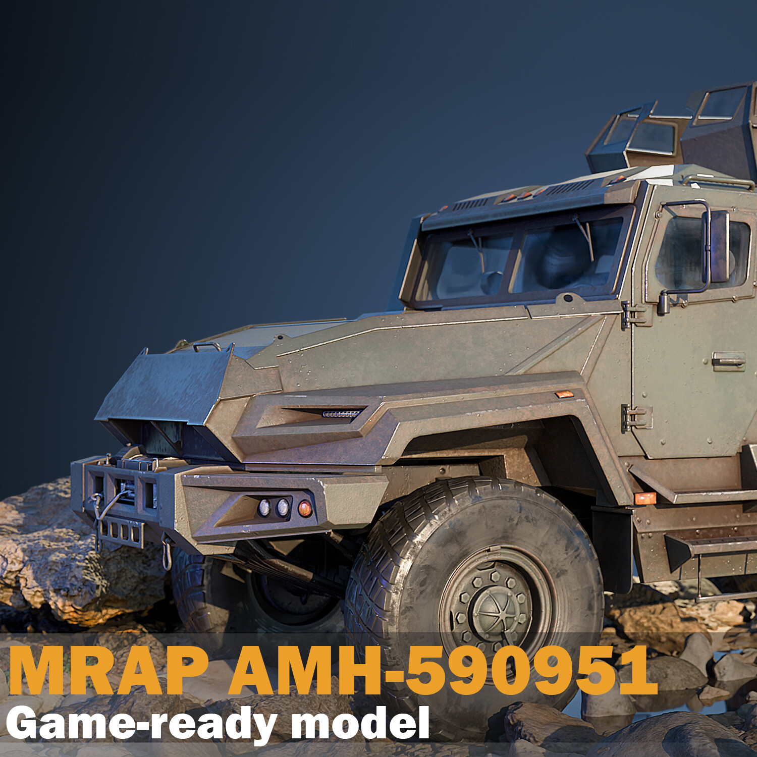 ArtStation - MRAP AMH-590951