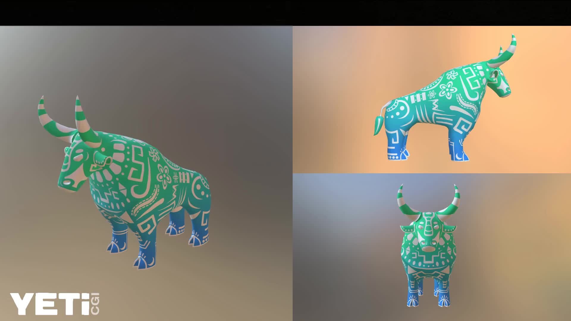 ArtStation - YetiCGI: Ox Animation Showcase (Summer 2024)