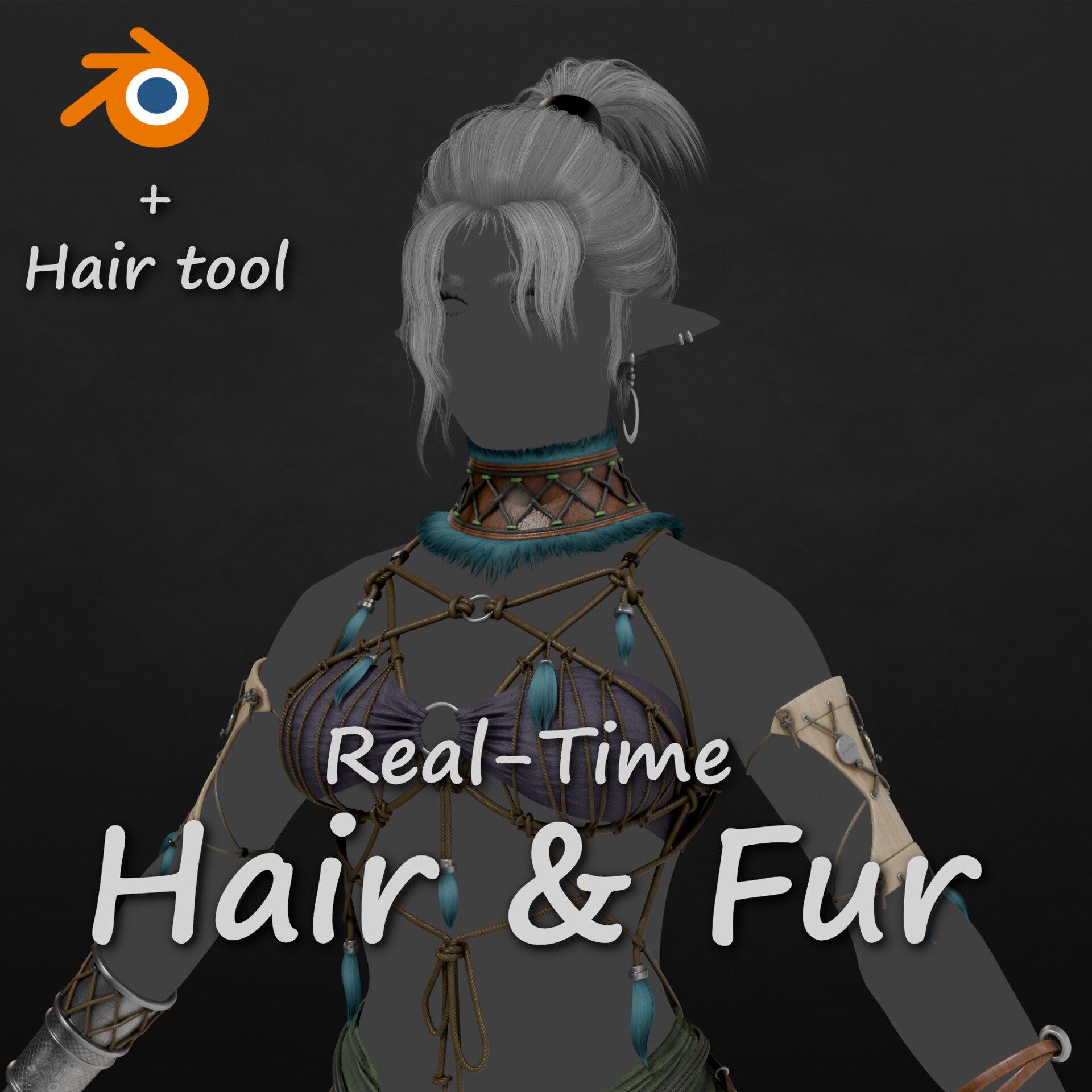 ArtStation - Real-time Hair & Fur (Owner of a Wetland)