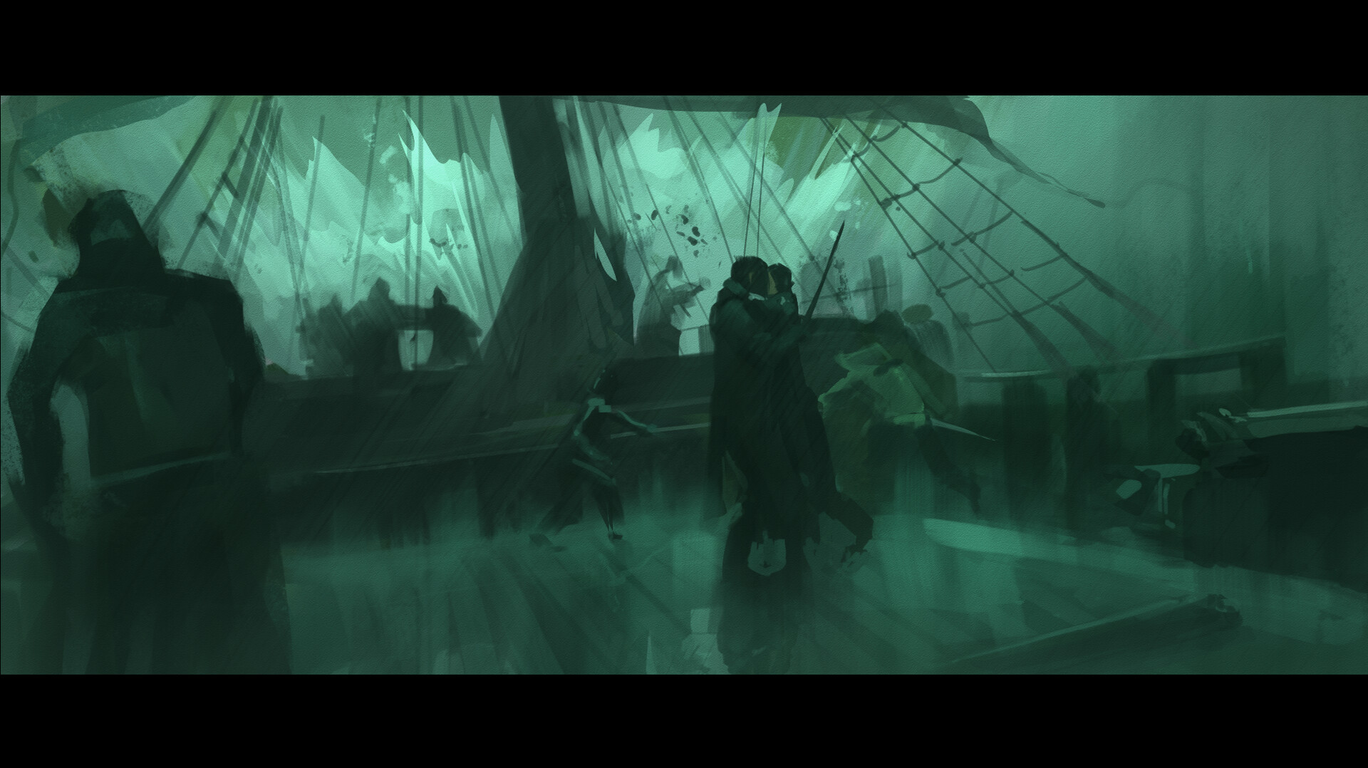 ArtStation - Keyframe study | Pirates of Caribbean