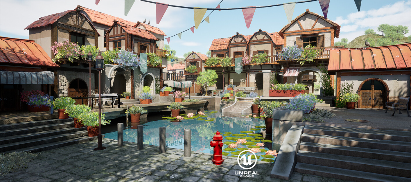 ArtStation - Stylized Environment