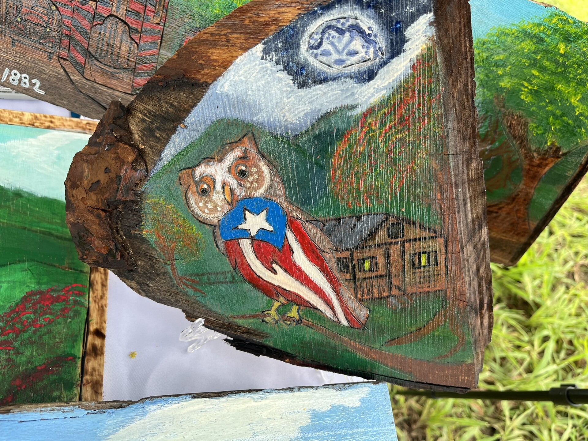 ArtStation - pirograbado de Puerto Rico 4