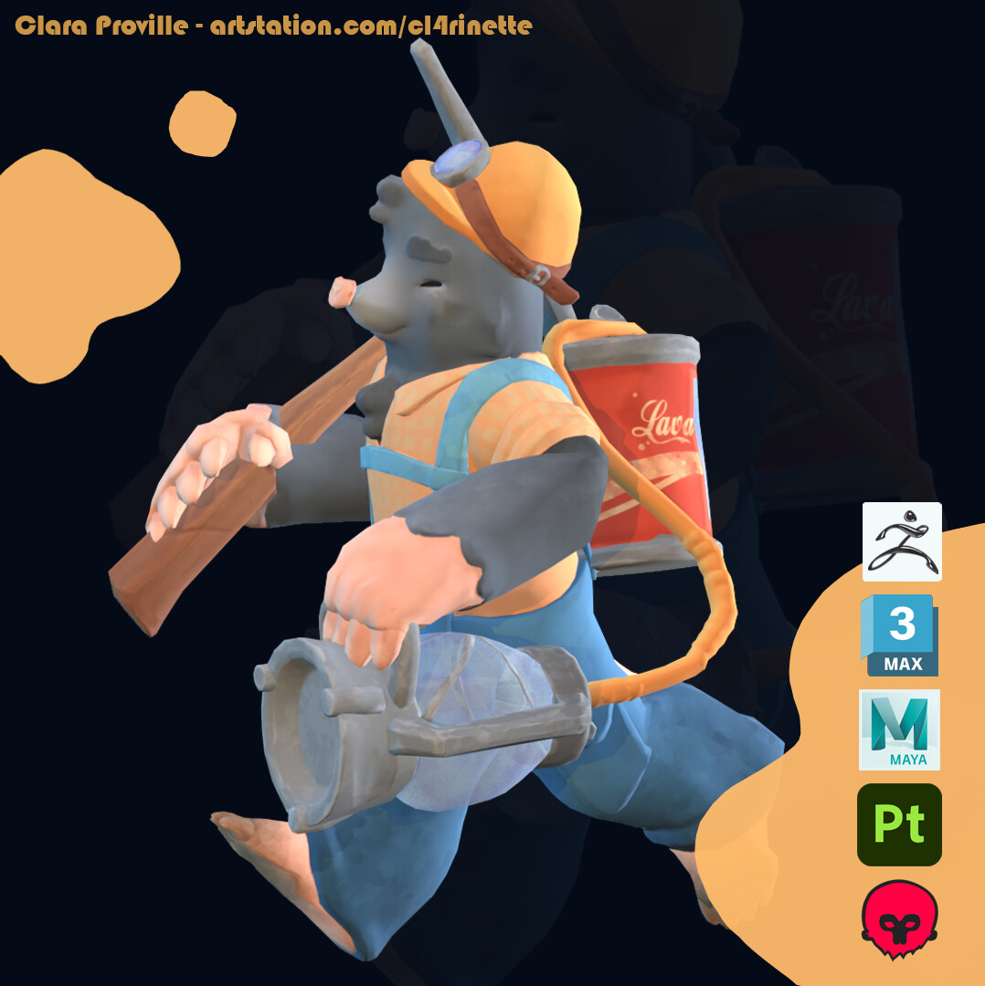 ArtStation - Chopping Mole