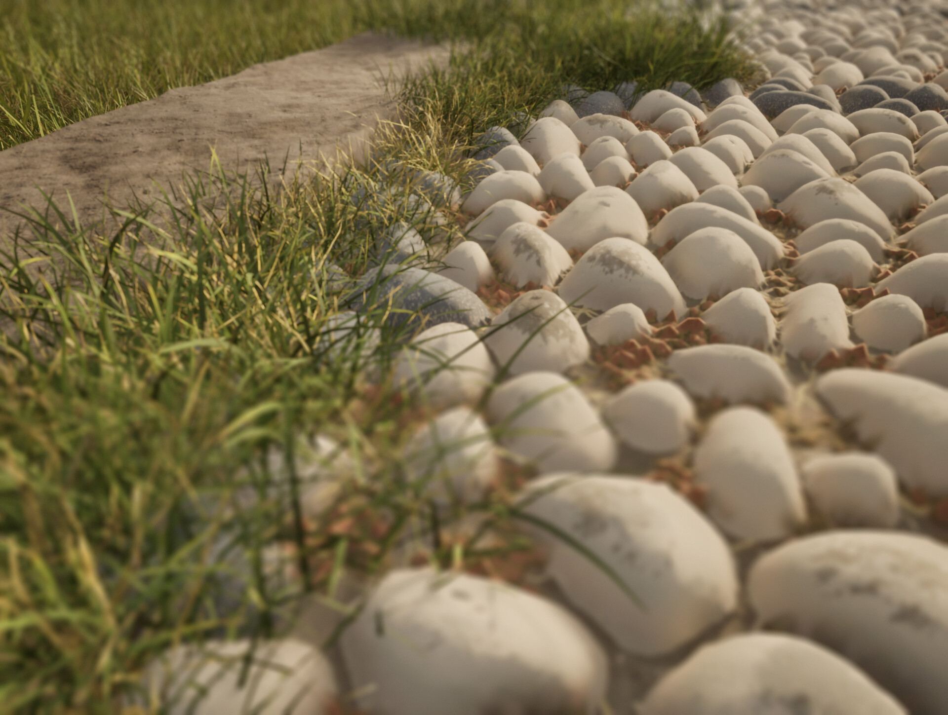 ArtStation - Pebble Pavement