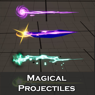 ArtStation - Magical Projectiles - UE5