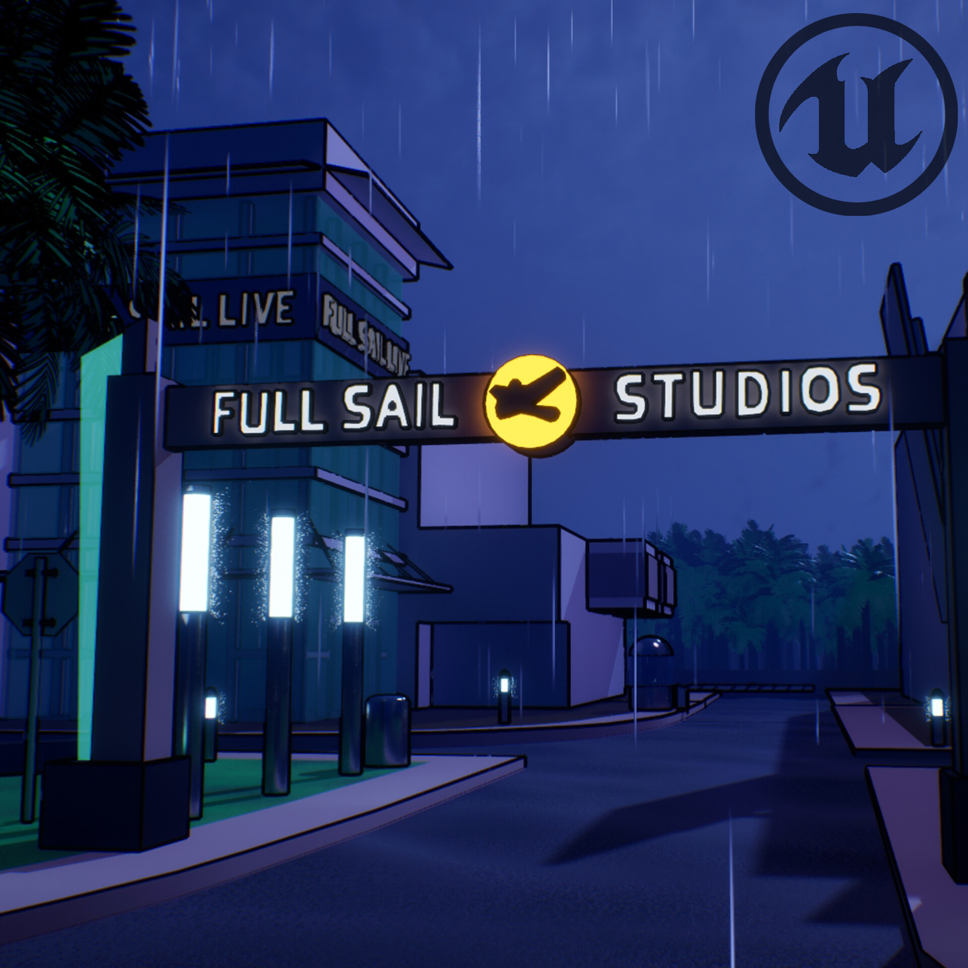 ArtStation - Night at the Studios