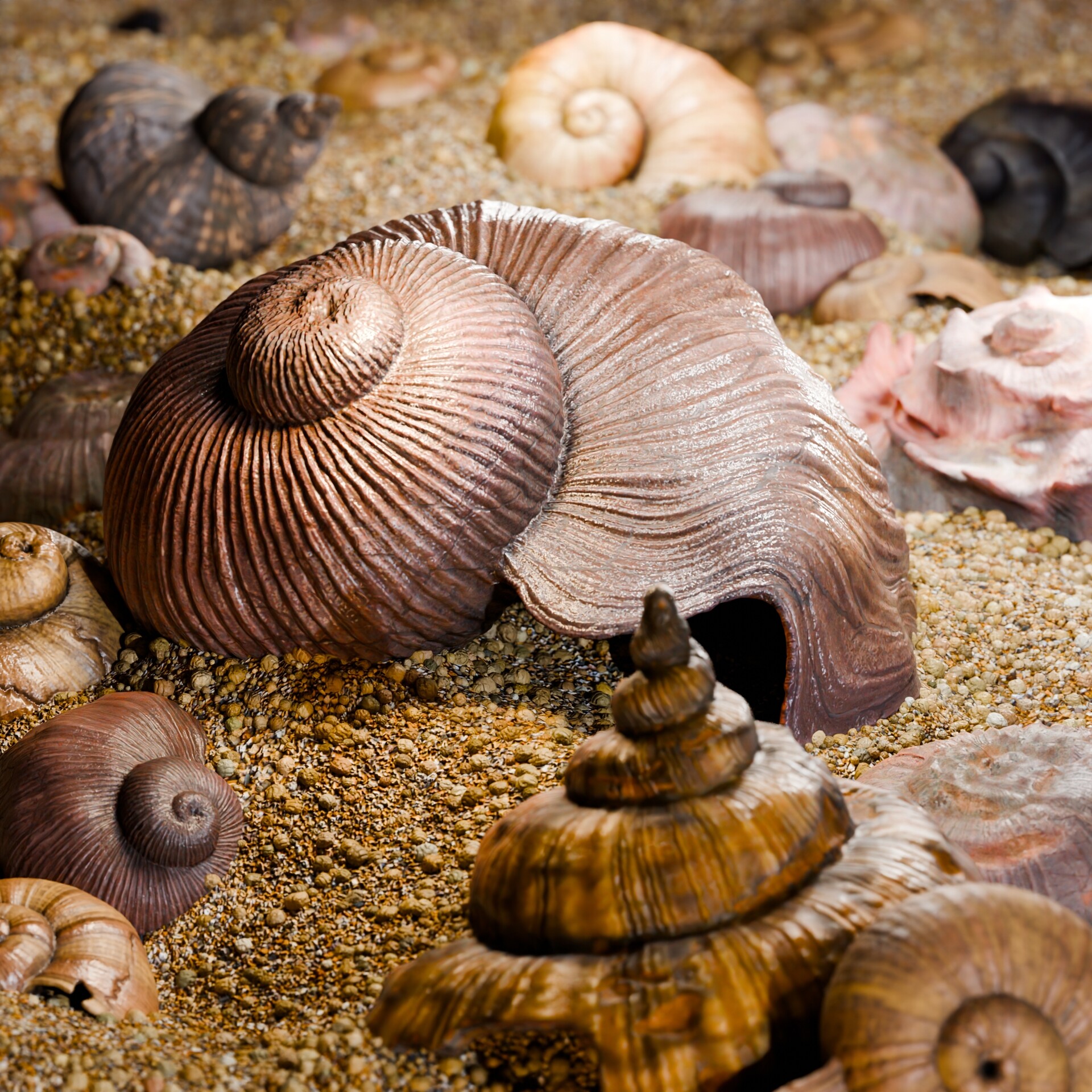 ArtStation - Shells - Realistic Procedural Generator