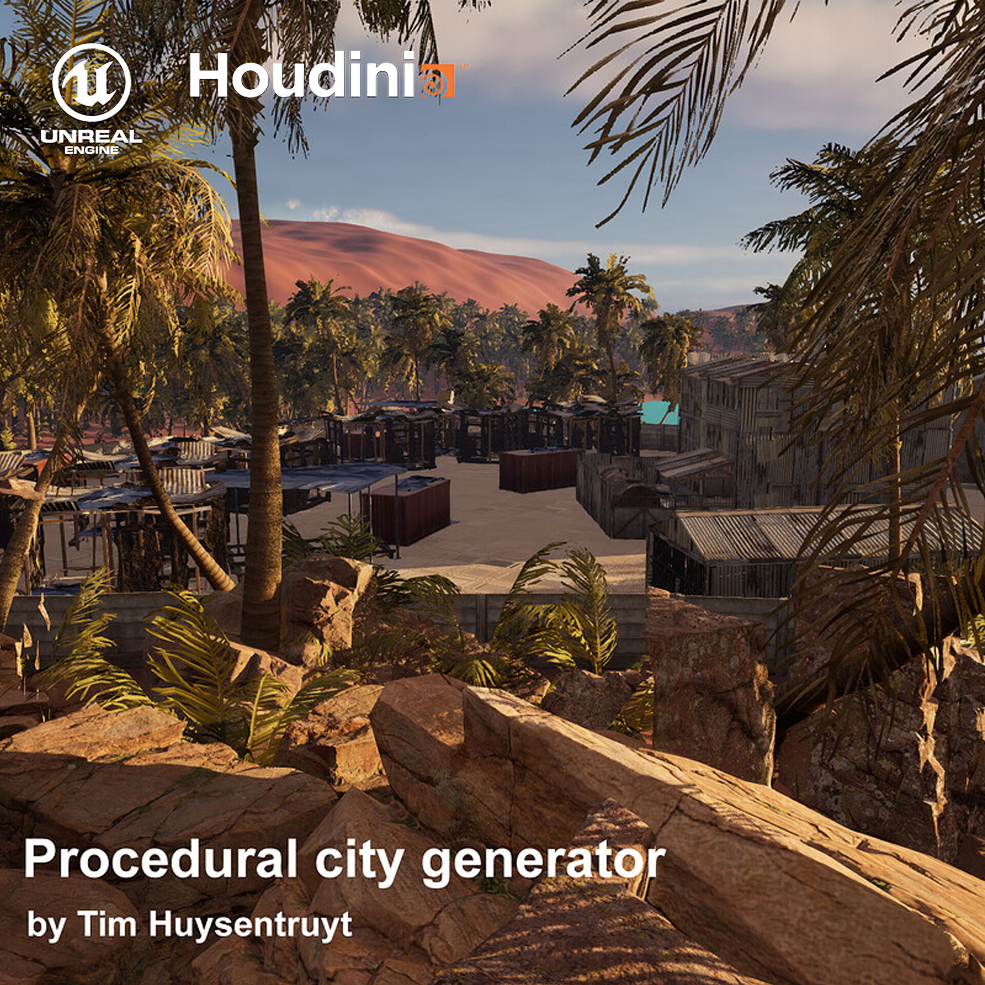 ArtStation - Procedural city generator