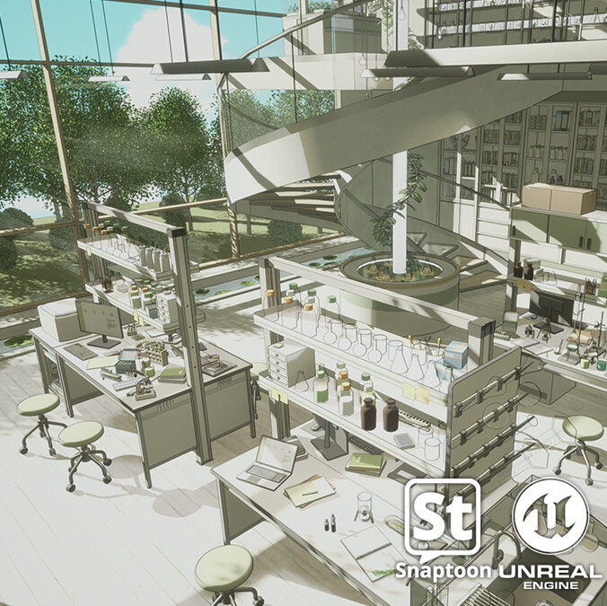 Snaptoon - Snaptoon_Scientist's Laboratory