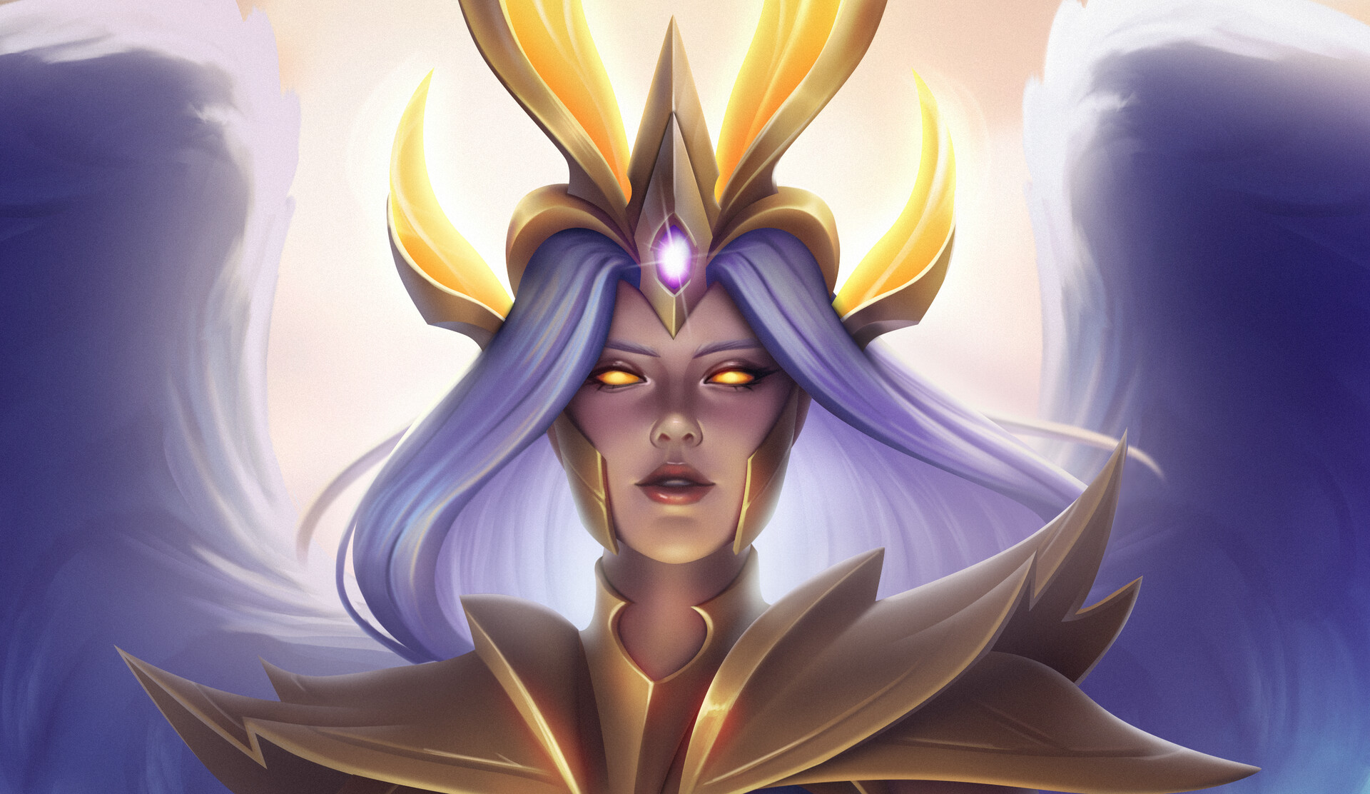 ArtStation - Vengeful Spirit Crownfall Dota 2 Zine