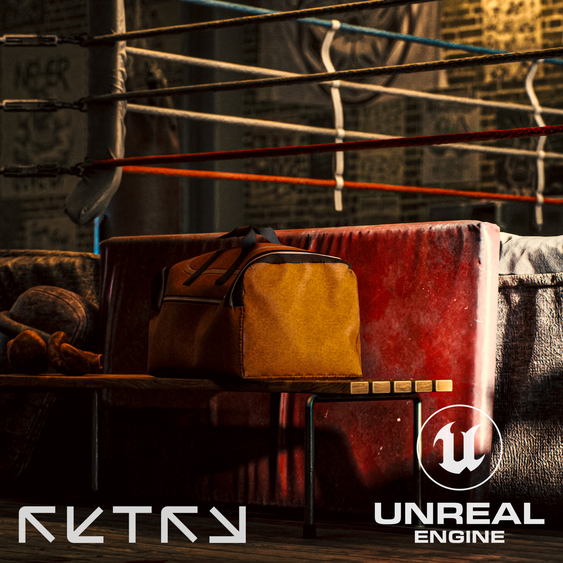 ArtStation - Boxing Gym in Unreal Engine 5: props and assets