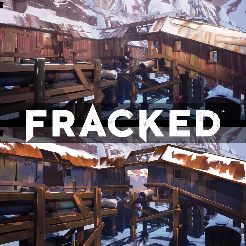 ArtStation - FRACKED: Art Style Breakdown