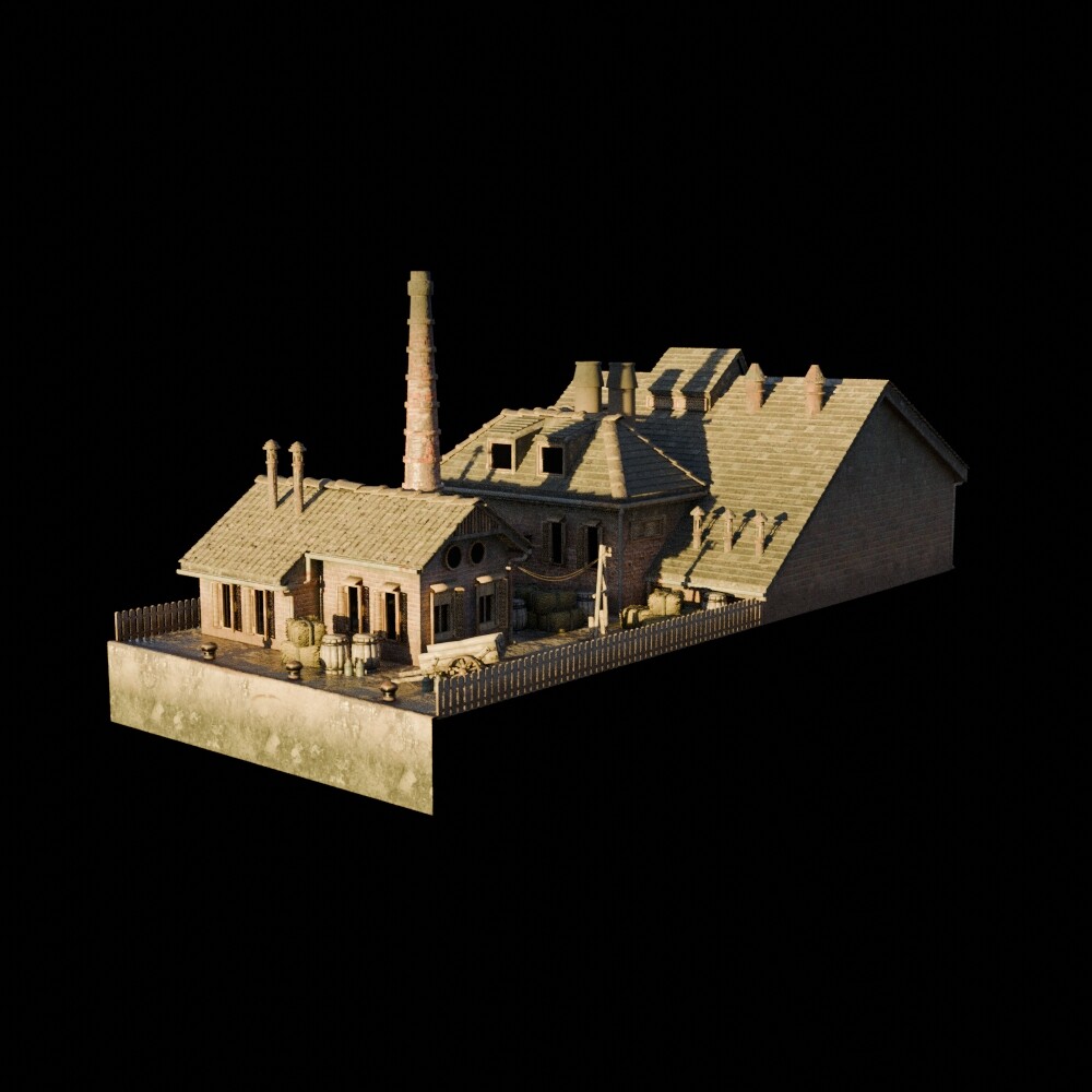 ArtStation - Old Dutch Factory