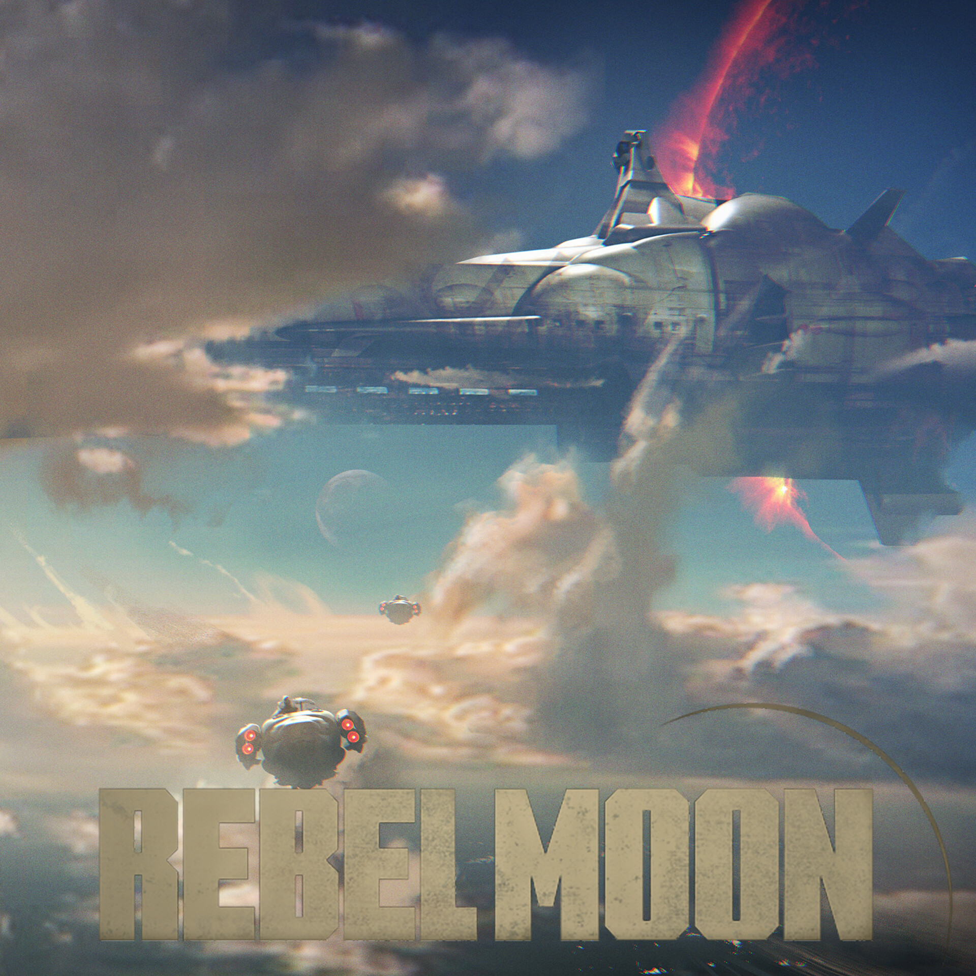 ArtStation - Rebel Moon - Keyframe Illustration