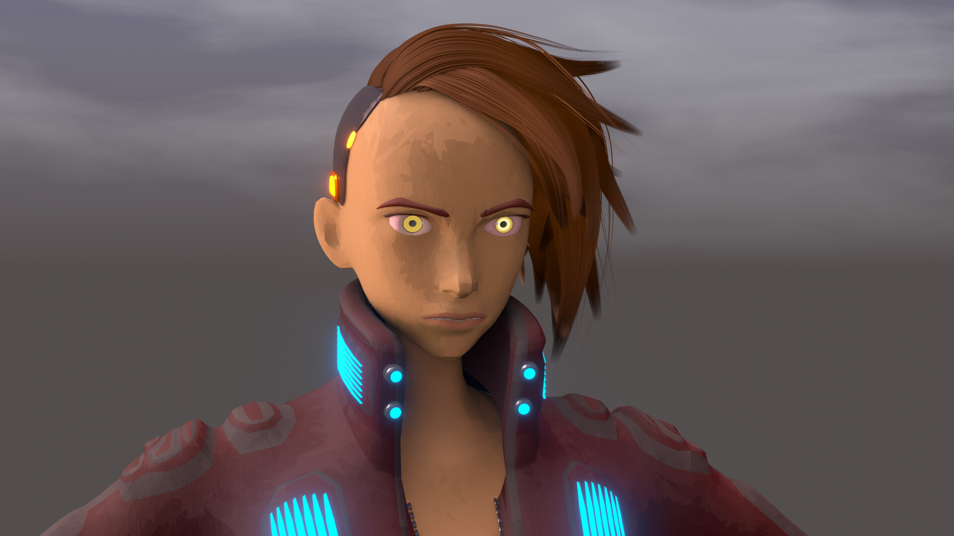 ArtStation - Alya Character - Sombras del Pasado (Project in progress)