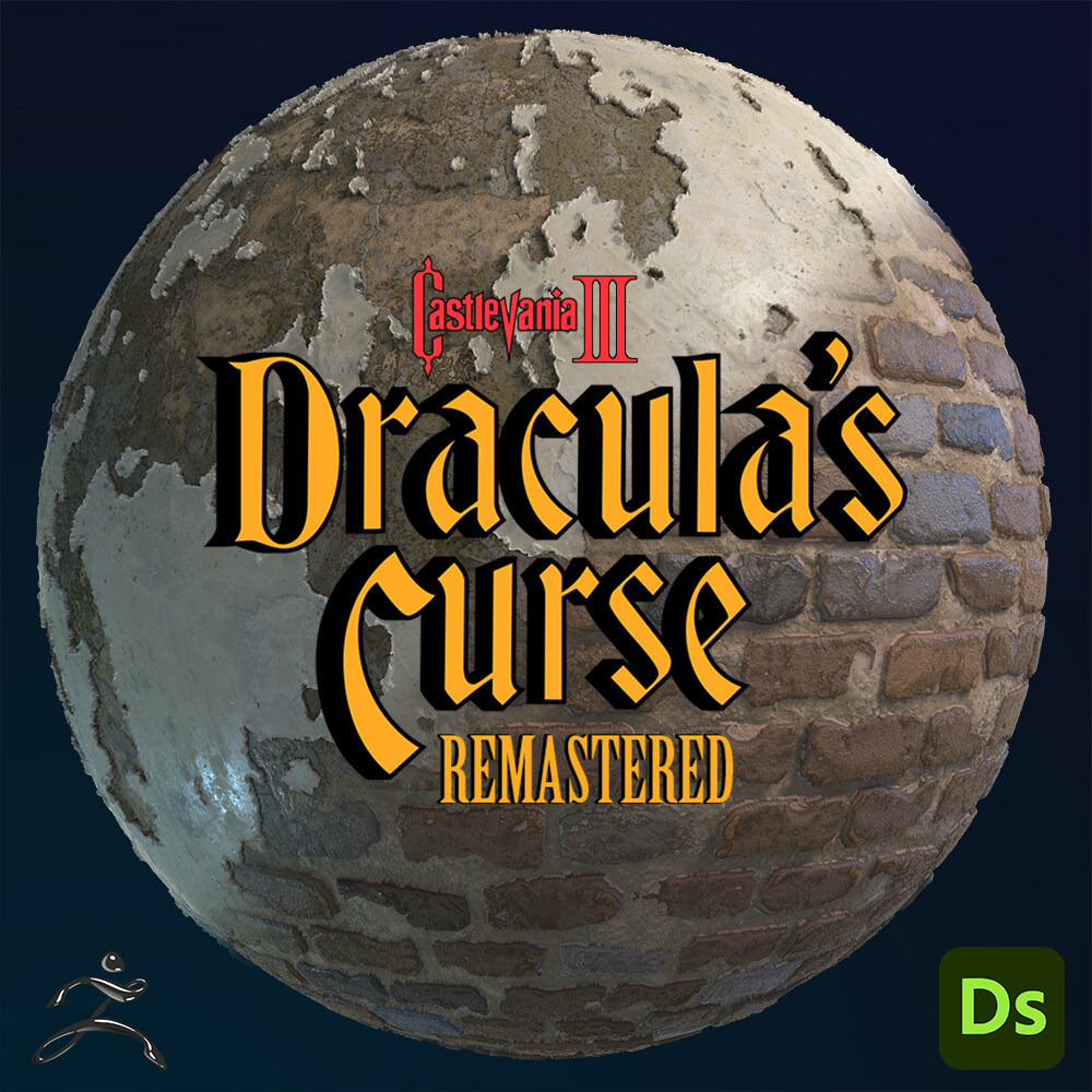 ArtStation - Castlevania III Remastered: Brick Wall Decay