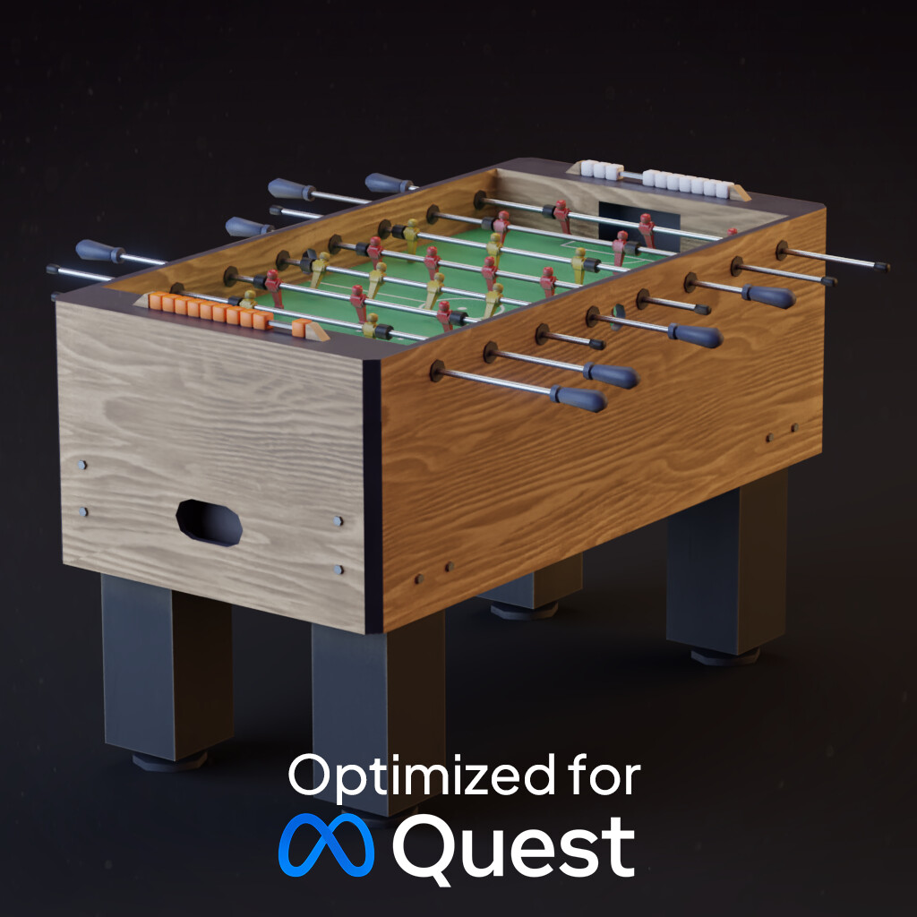 ArtStation - Foosball Table