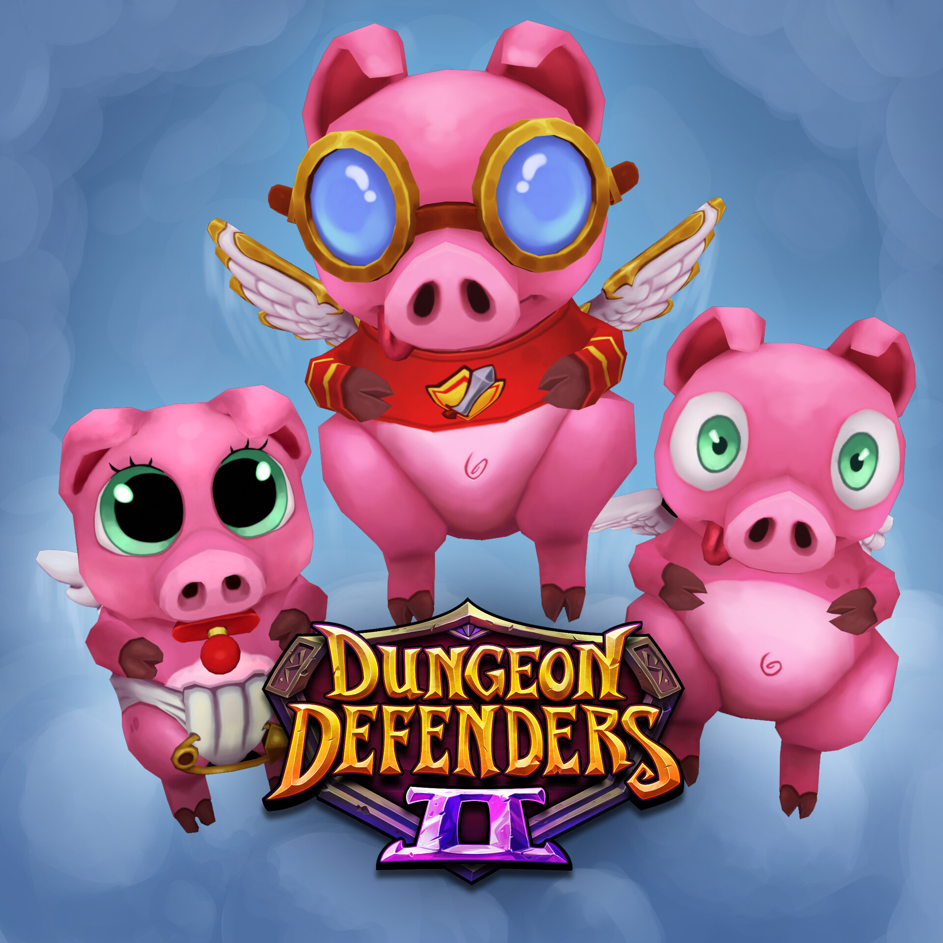 ArtStation - Piggles - DD2 & Wizard 101 colaboration