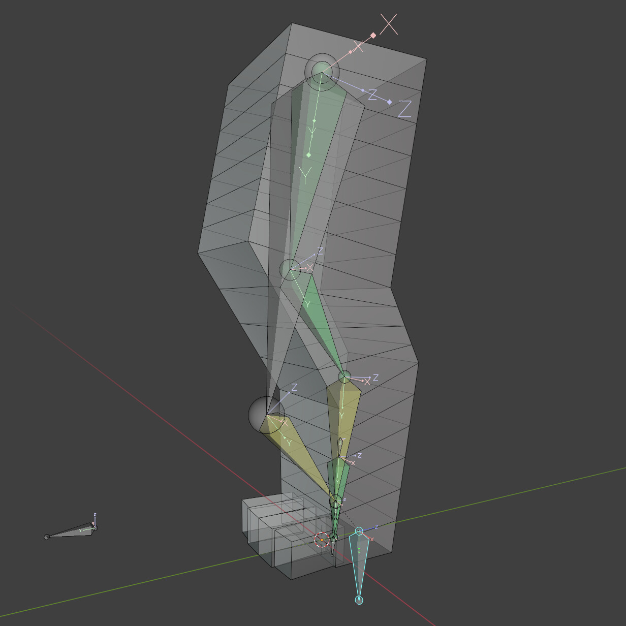 ArtStation - Prototype Anthro Leg Rig