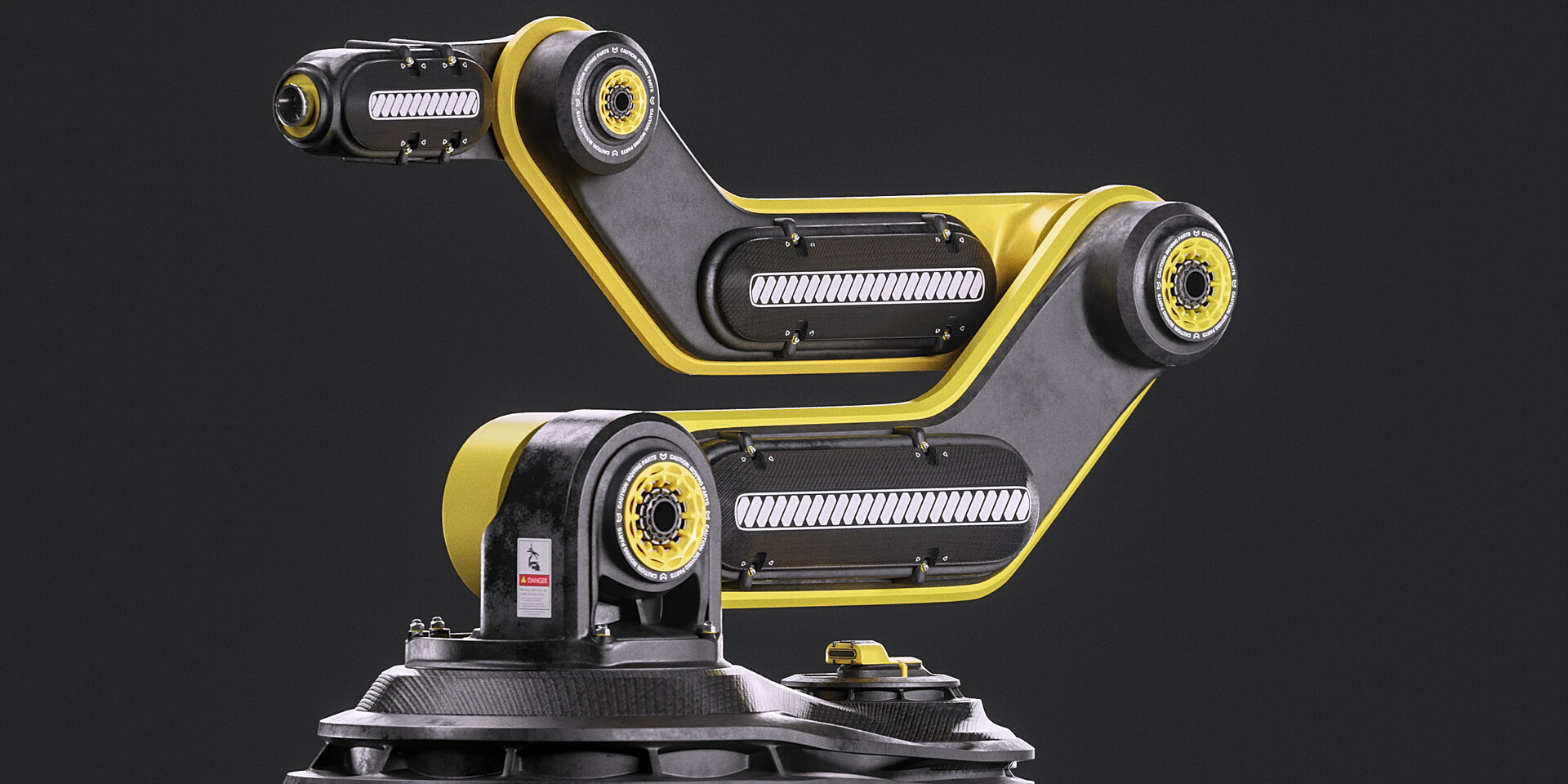 ArtStation - Robot Arm [Concept, Adding Models and Decals to HMP03]