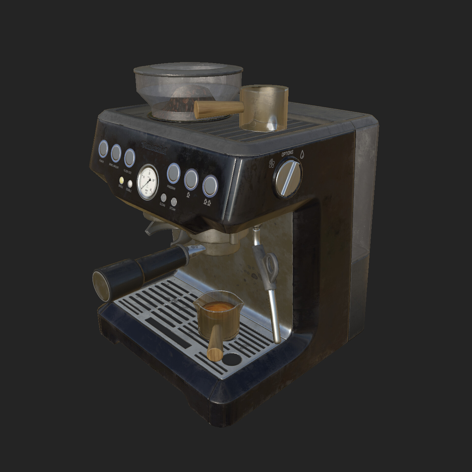 ArtStation - Espresso Machine
