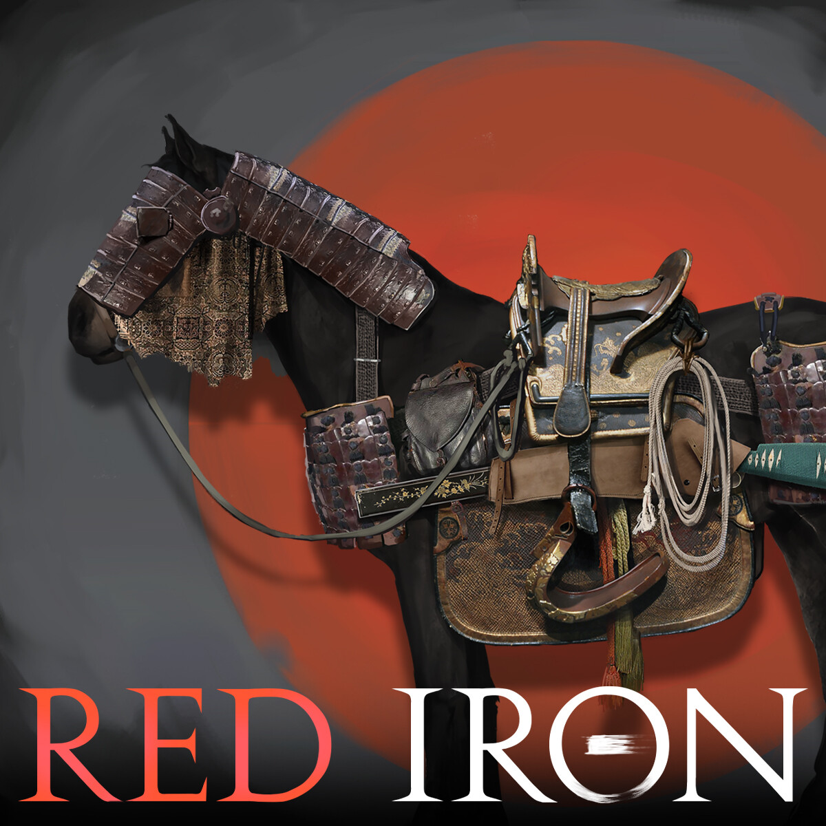 ArtStation - RED IRON - Rifles and Horses