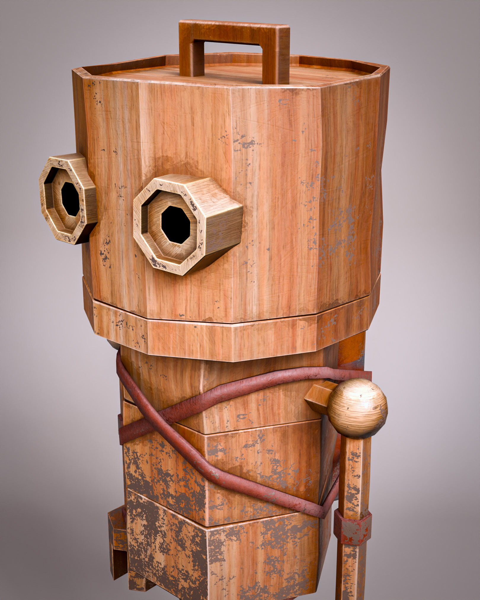 ArtStation - K3n 3D Character (Personal Project)