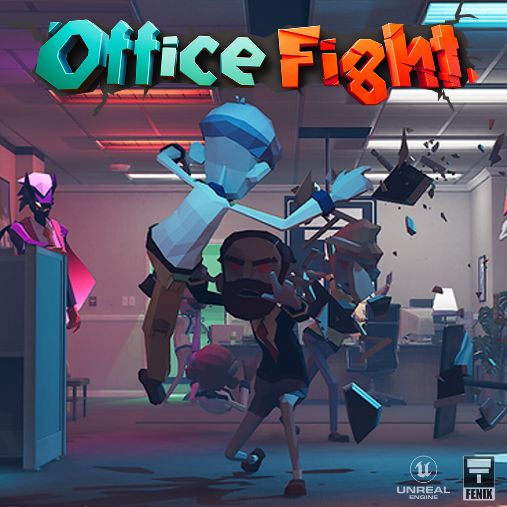 ArtStation - Office Fight