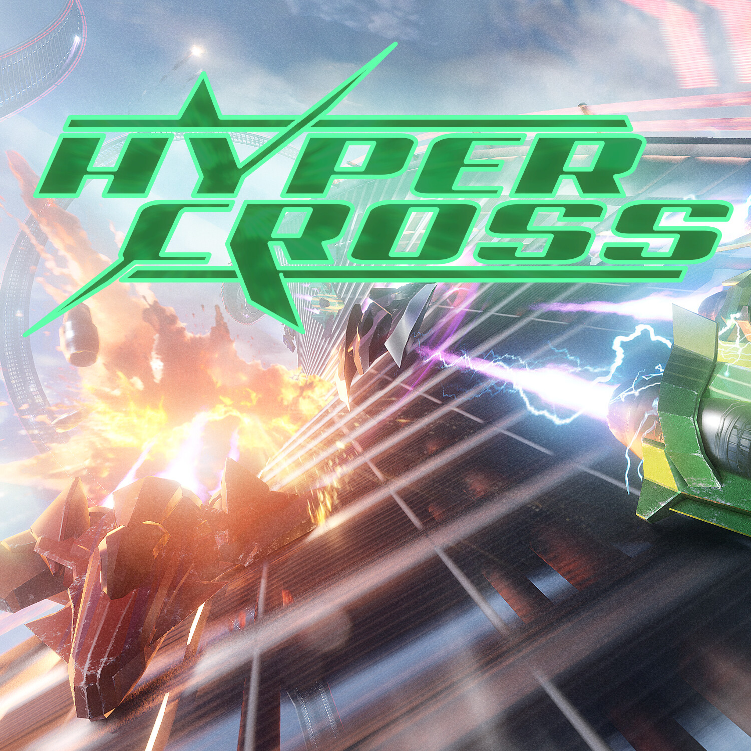 ArtStation - HYPERCROSS : Unity-Powered Antigravity Racing Game