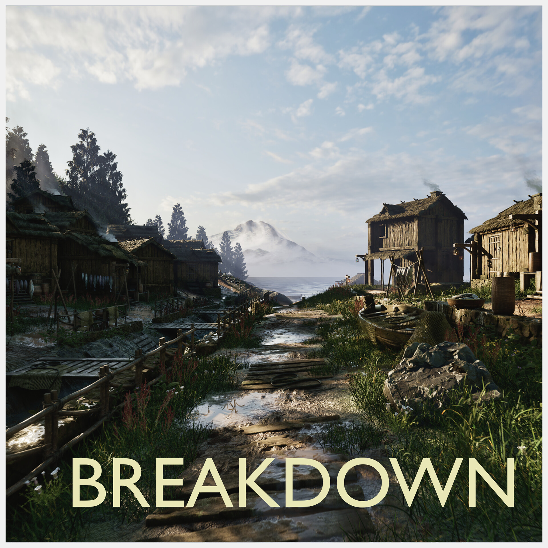 ArtStation - Fisherman's Cove Breakdown