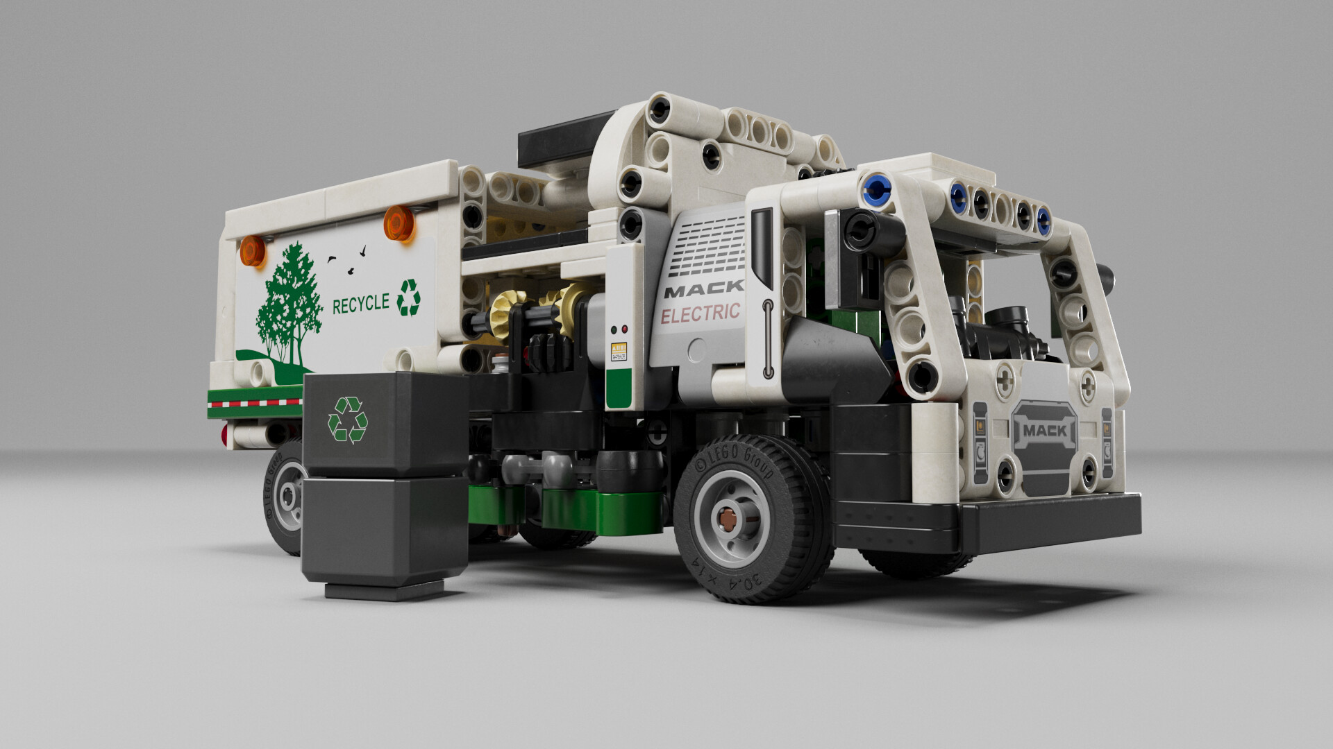 ArtStation - Lego Mack® LR Electric Garbage Truck