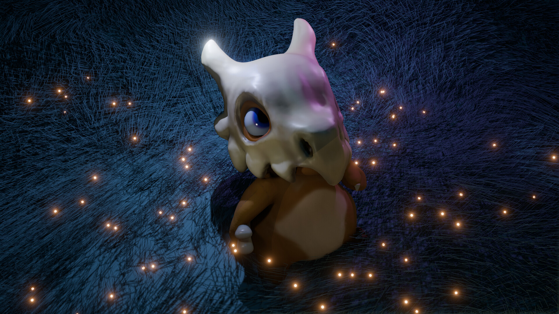 ArtStation - Cubone Pokemon 3D Animation