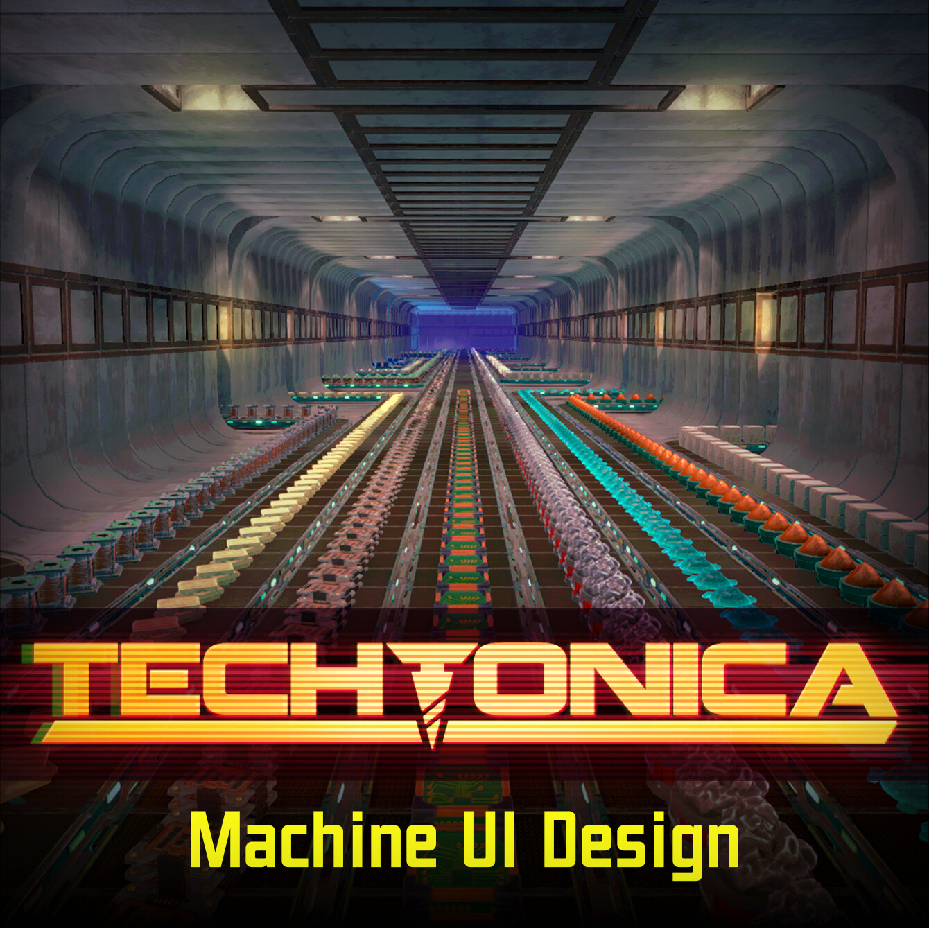 ArtStation - Techtonica - Machine UI Design