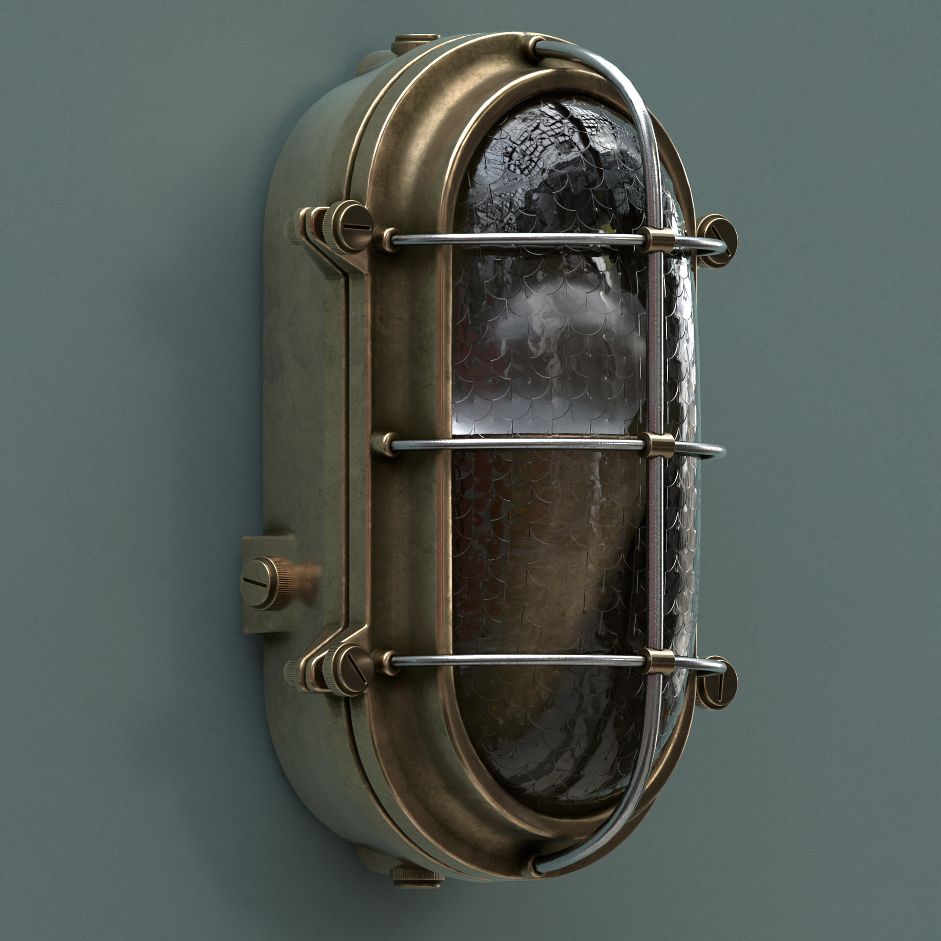 ArtStation - wall lamp