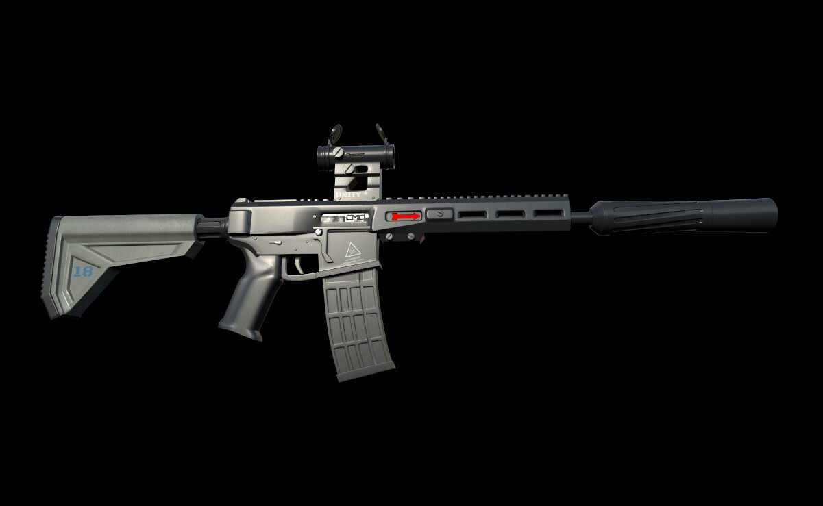 ArtStation - M416 gun