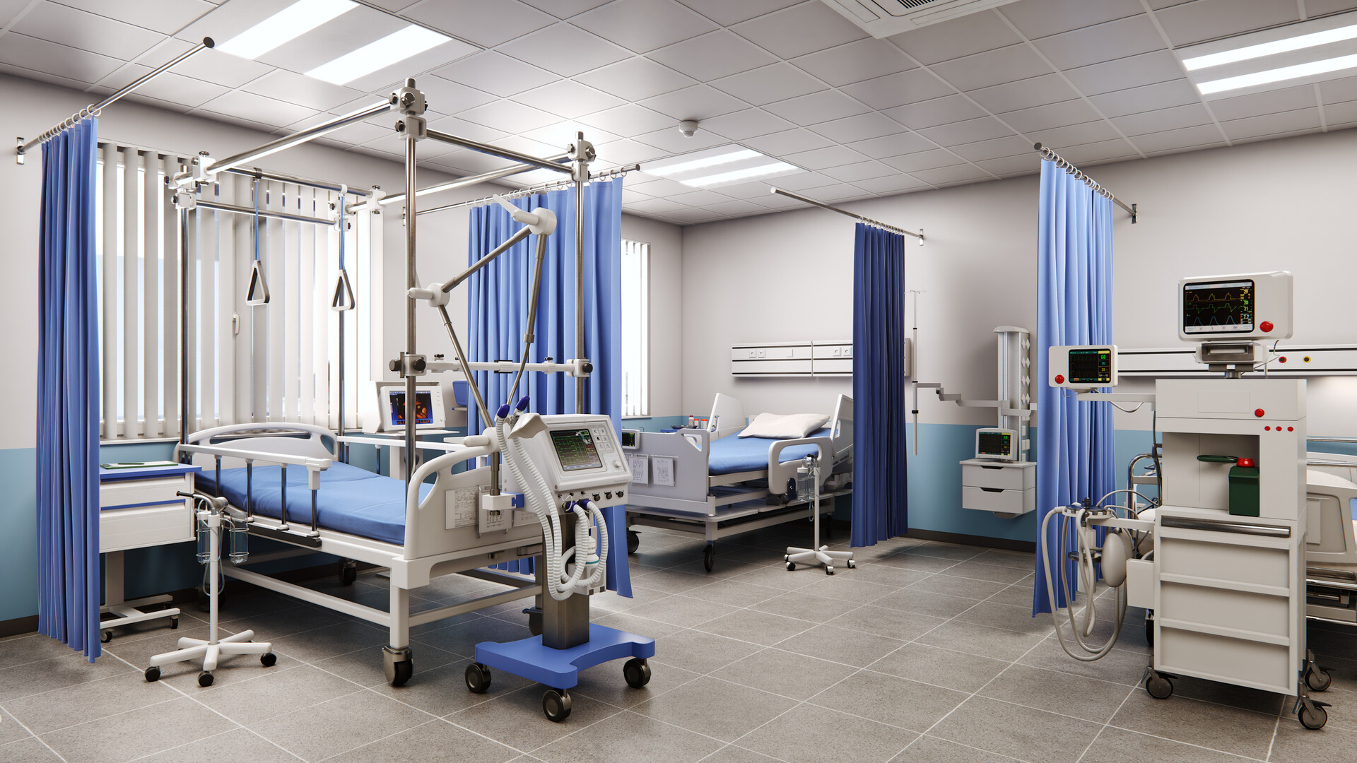 ArtStation - Hospital Scene - Archinteriors for UE vol 14