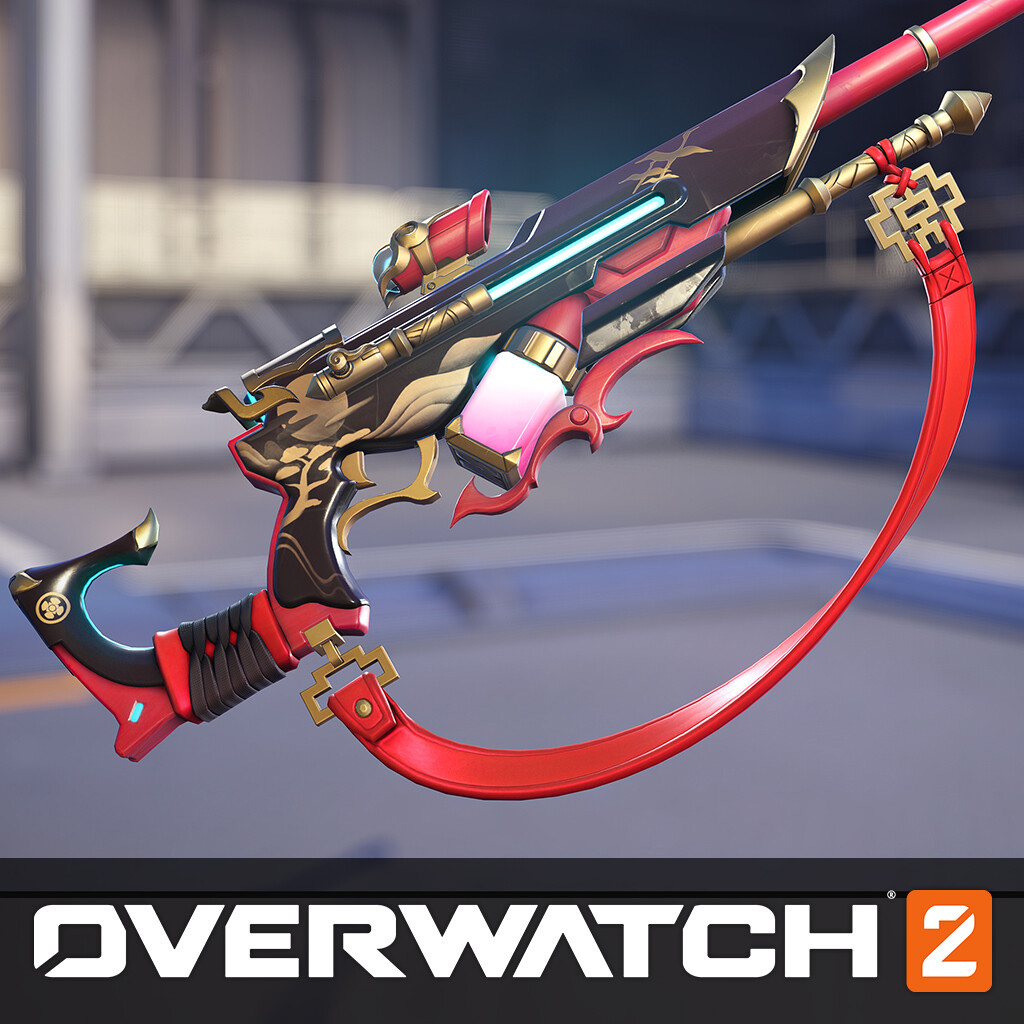 ArtStation - OVERWATCH 2 - Ana Oni Weapons