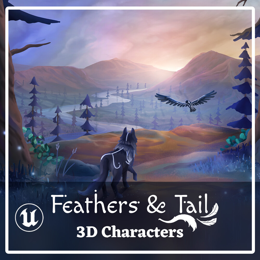 ArtStation - Feathers and Tail