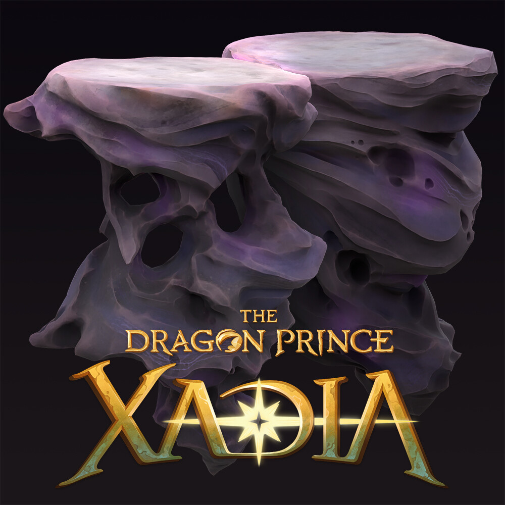 ArtStation - The Dragon Prince: Xadia - Sky Region Rocks