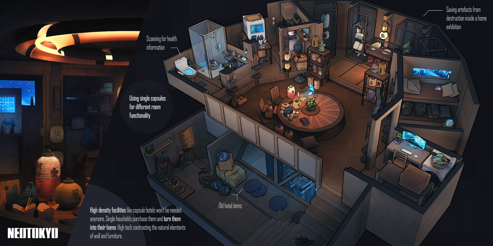 ArtStation - Neo Tokyo: Exponetial Reality - ArtStation Challenge