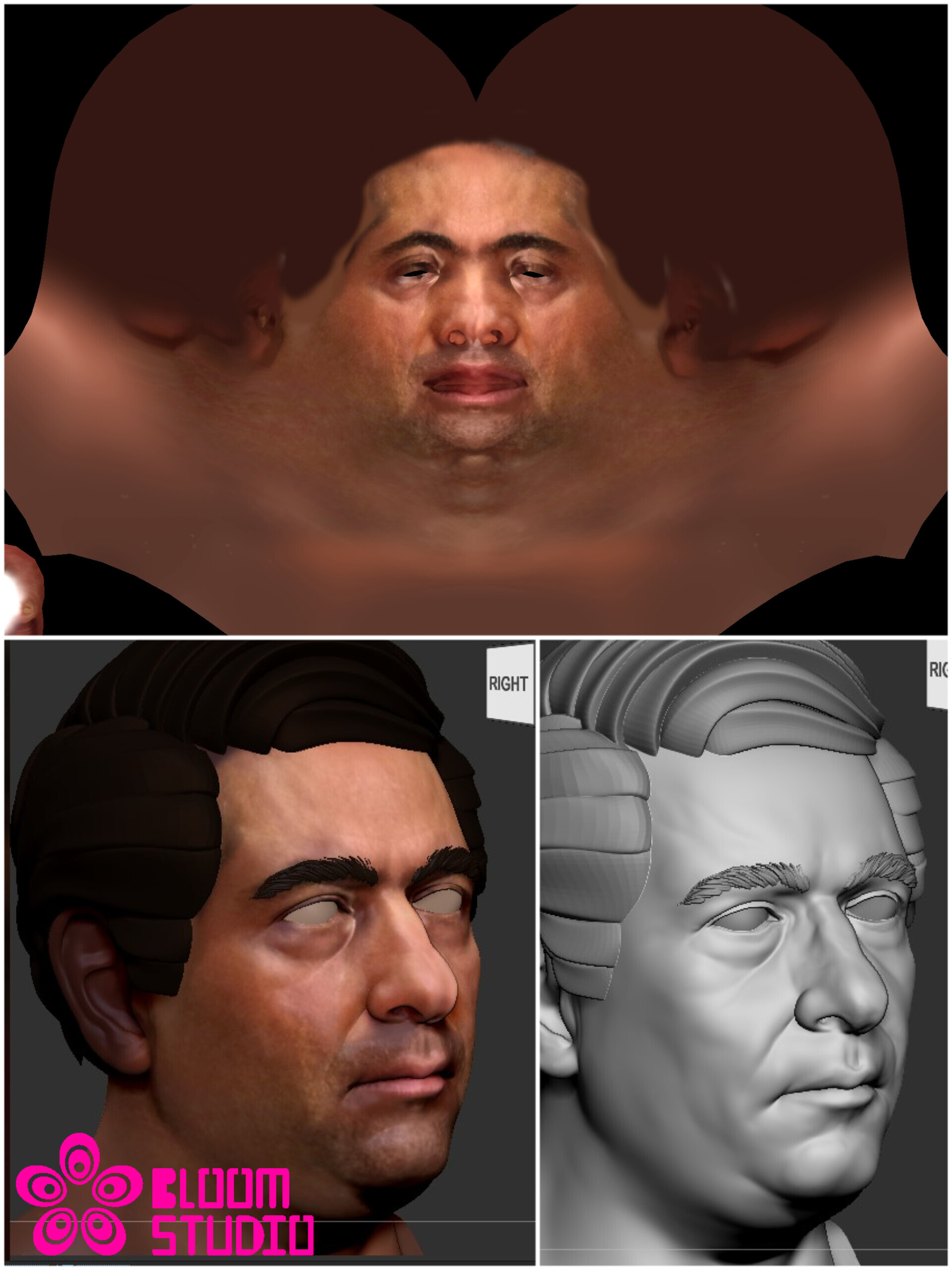 ArtStation - face modeling