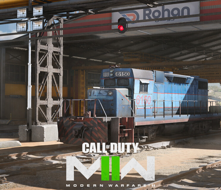 ArtStation - In-game Level Art for Call of Duty MW2 - Rohan Oil Refinery