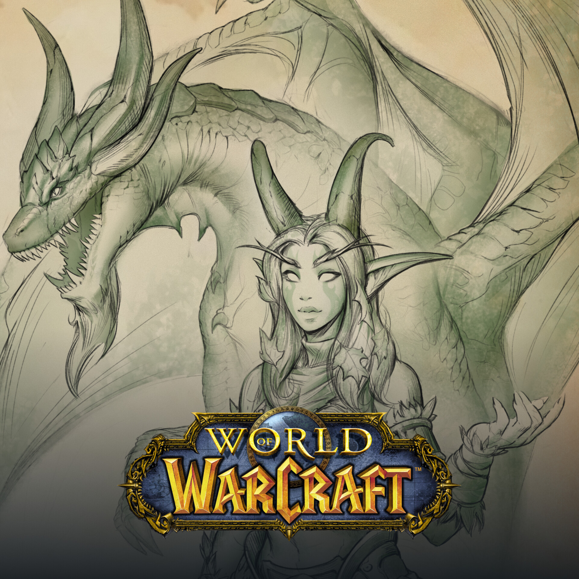 ArtStation - World of Warcraft: The Dragonflight Codex artbook. Merithra