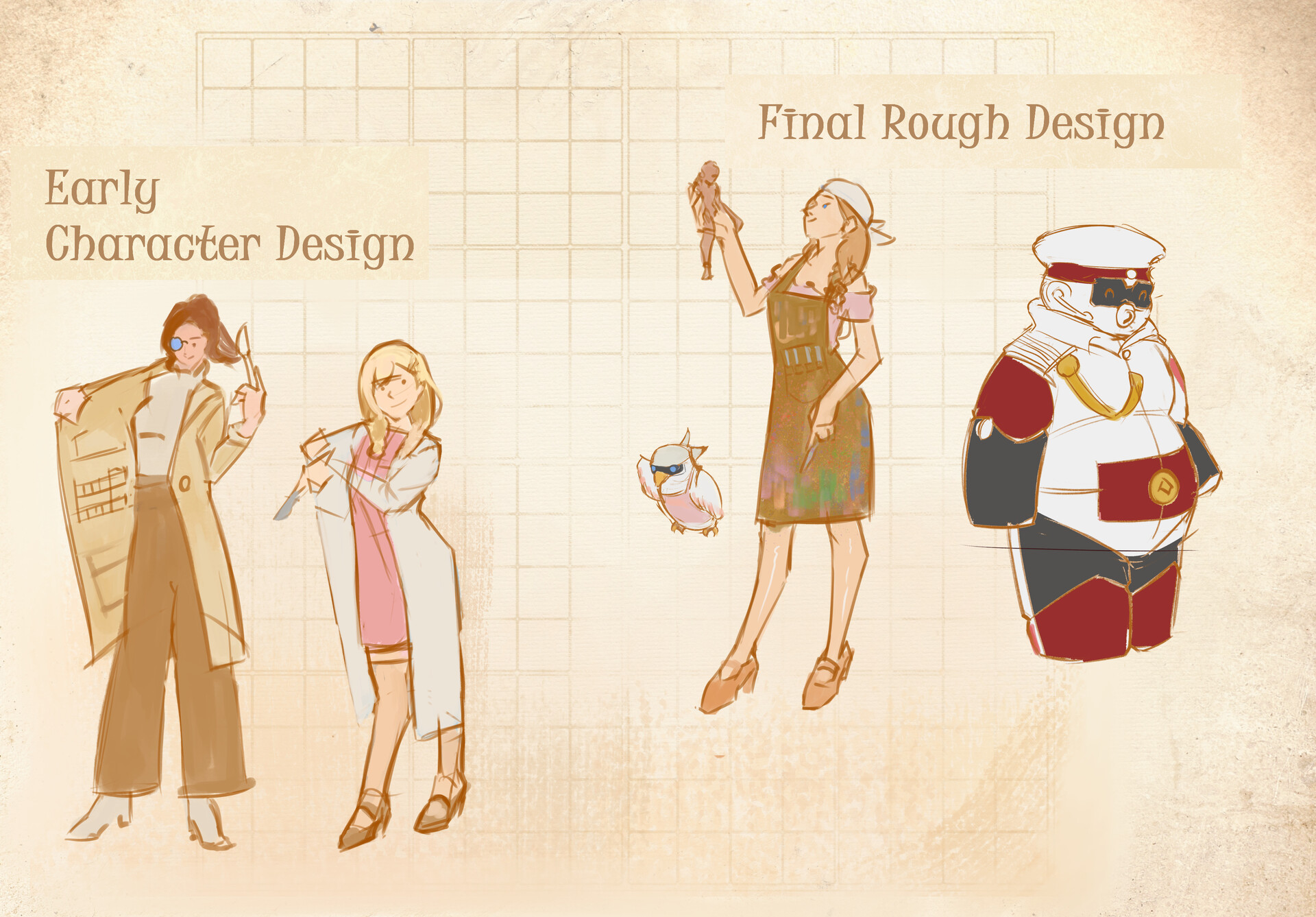 ArtStation - Dollmaker Concept Design