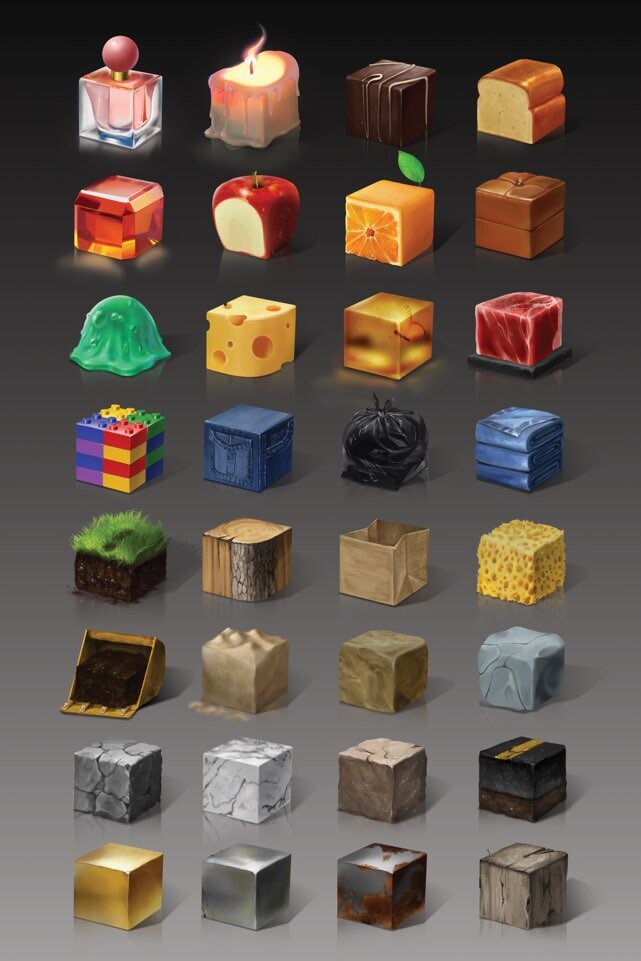 ArtStation - Cubes 01