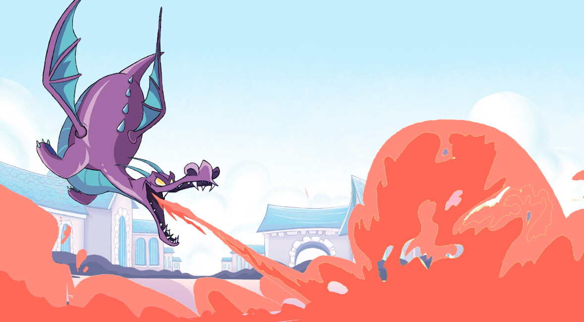 ArtStation - The Magic Dragon