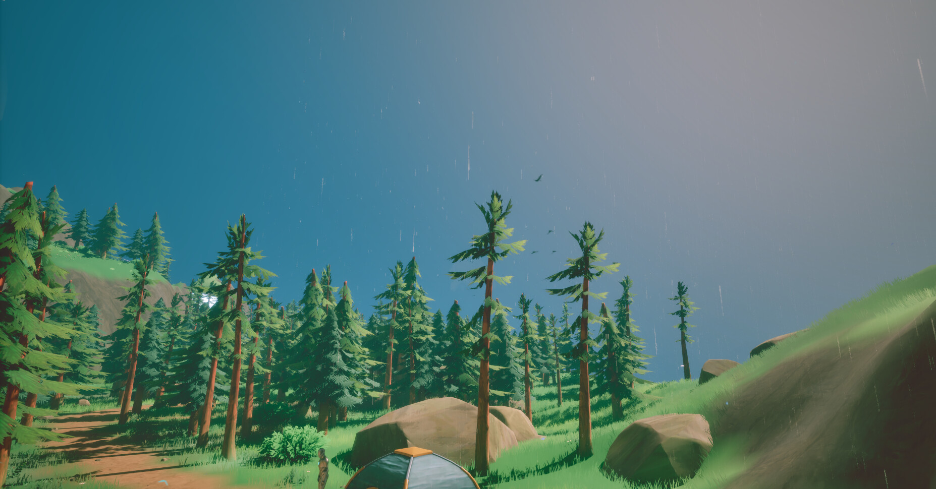 ArtStation - Stylized Rain VFX