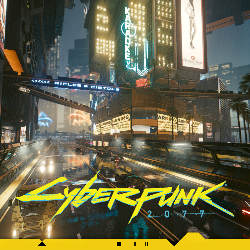 ArtStation - Cyberpunk 2077: Downtown
