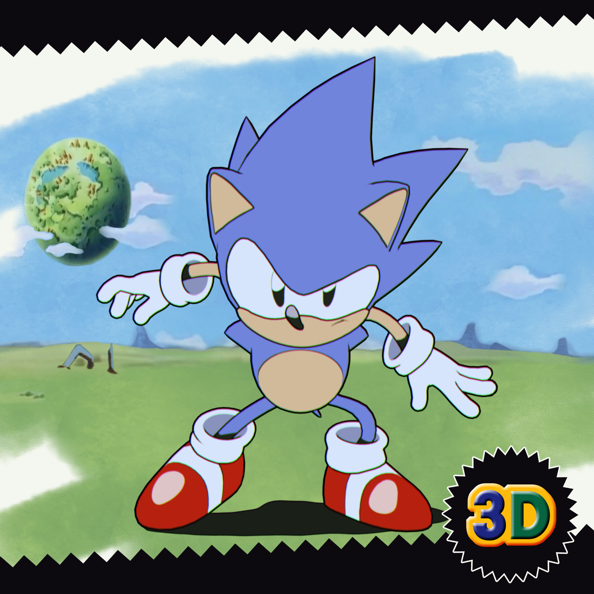 Concept Art Du Cd Sonic Sonic CD Artwork Page Restored – The Sonic